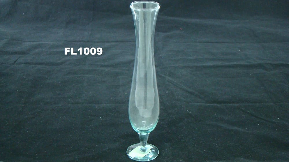 florero no. 1009 VIDRIO - LasFloresArtificiales.com