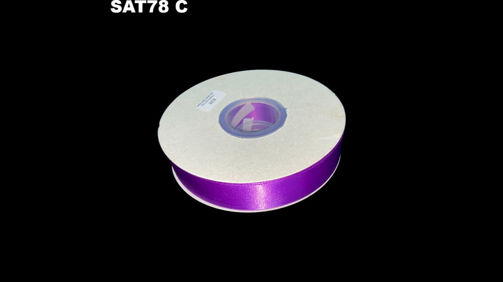 Listón satin doble cara 7/8 c/45.7m - LasFloresArtificiales.com