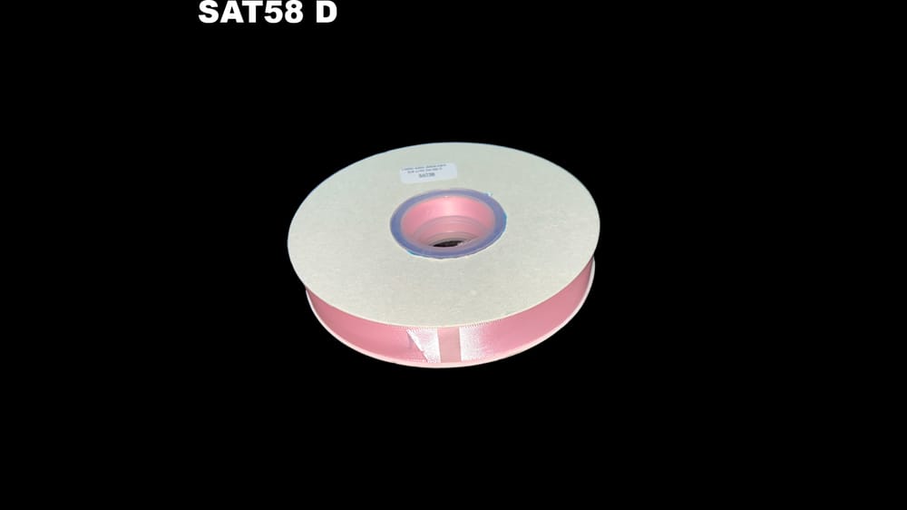Listón satin doble cara 5/8 c/45.7m - LasFloresArtificiales.com