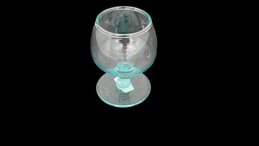 Copa 80 Vidrio 9cm de alto - LasFloresArtificiales.com