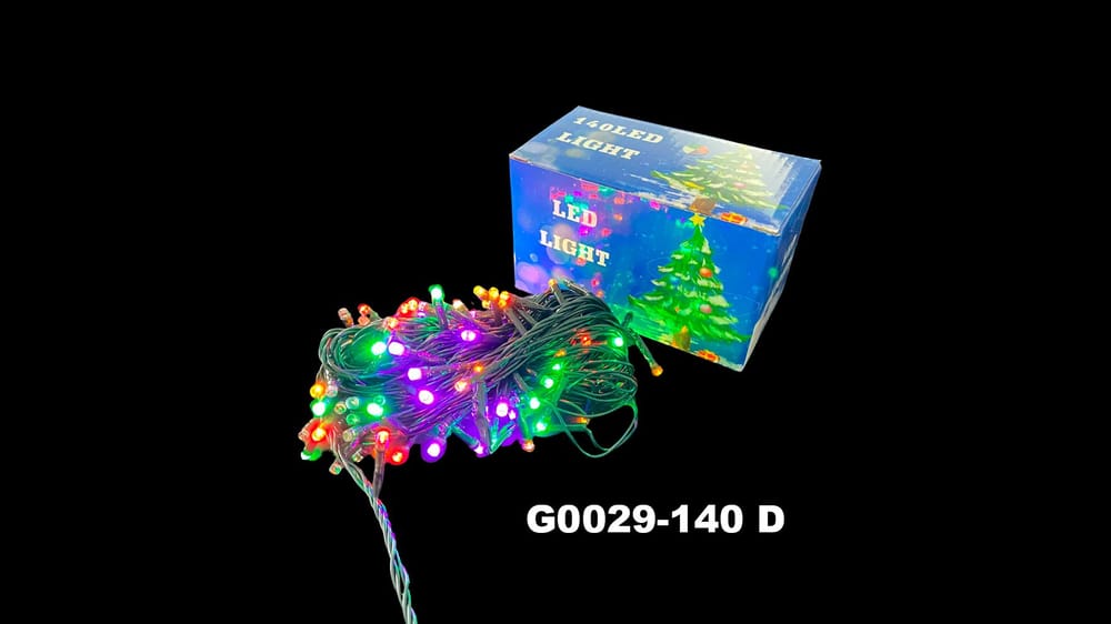 140 luces led 7 mts - LasFloresArtificiales.com