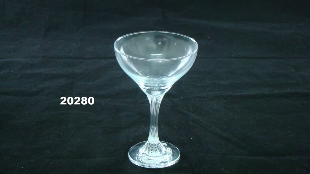 Copa cocktail espiral 280 ml 16cm alto - LasFloresArtificiales.com